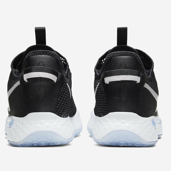 Nike | Shoes | Nike Pg 4 George Mens Size 8 Basketball Black White ...